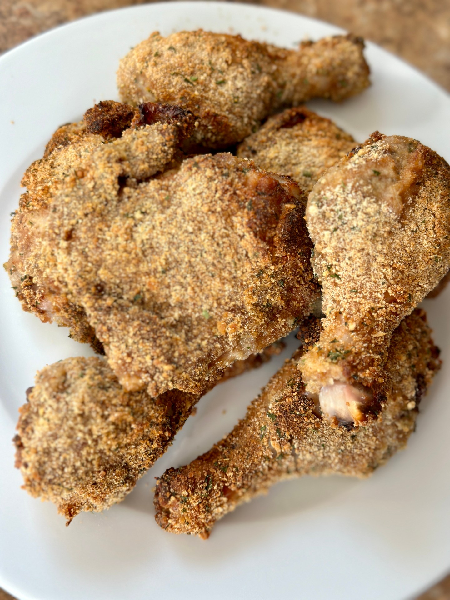Oven-Baked Italian Fried Chicken Recipe | cookingitaliancomfortfood
